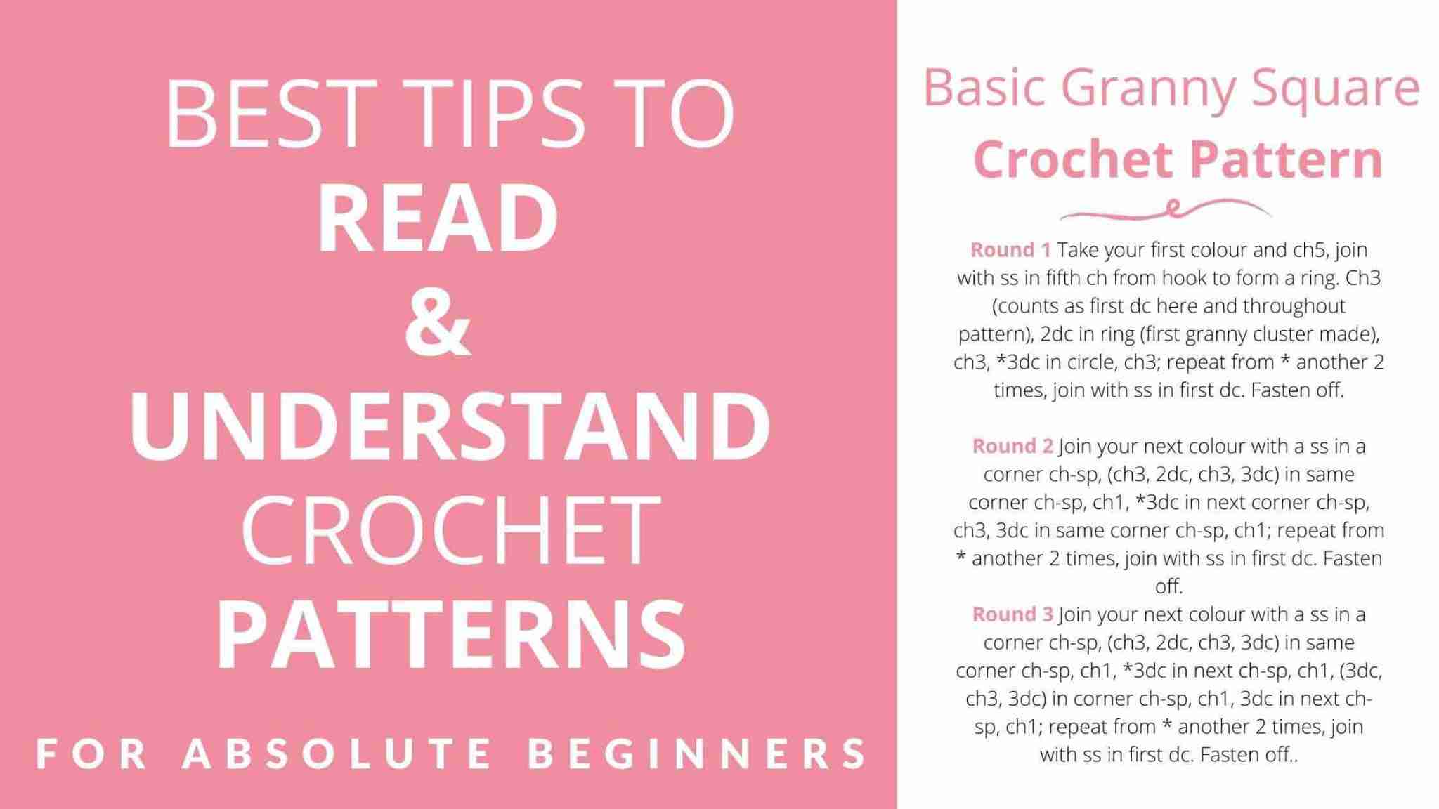 Best Tips On How To Read Crochet Patterns [For Beginners]