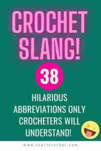 Crochet Slang? Crochet Meanings Demystified! Your Rosetta Stone of ...