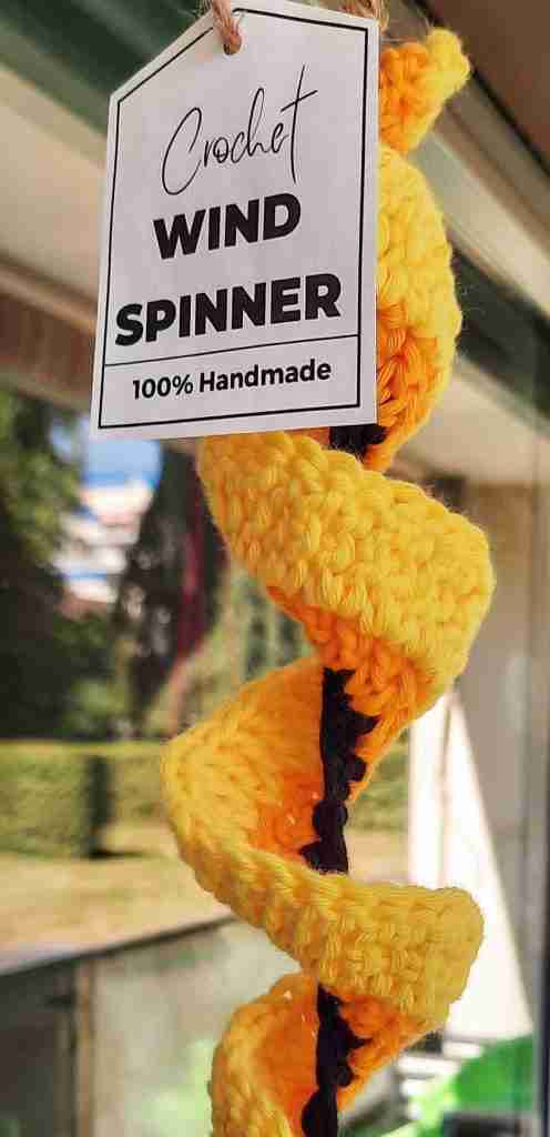 Sunflower Wind Spinner Crochet Pattern PDF - Start Crochet