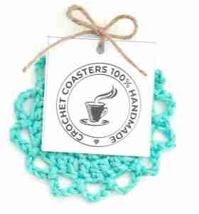 Easy 10-Minute Coaster Crochet Pattern PDF - Start Crochet
