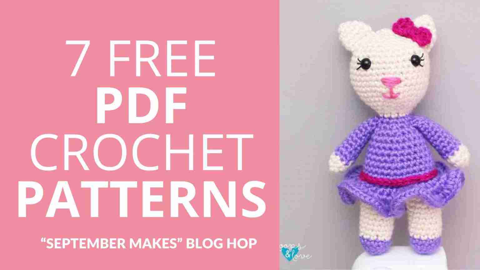 7 Free Crochet Patterns: “September Makes” Blog Hop - Start Crochet