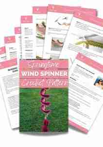 How To Crochet A Wind Spinner - Fast & Easy