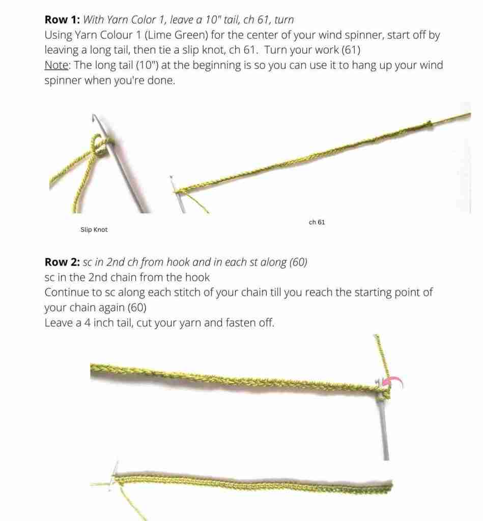 How To Crochet A Wind Spinner - Fast & Easy