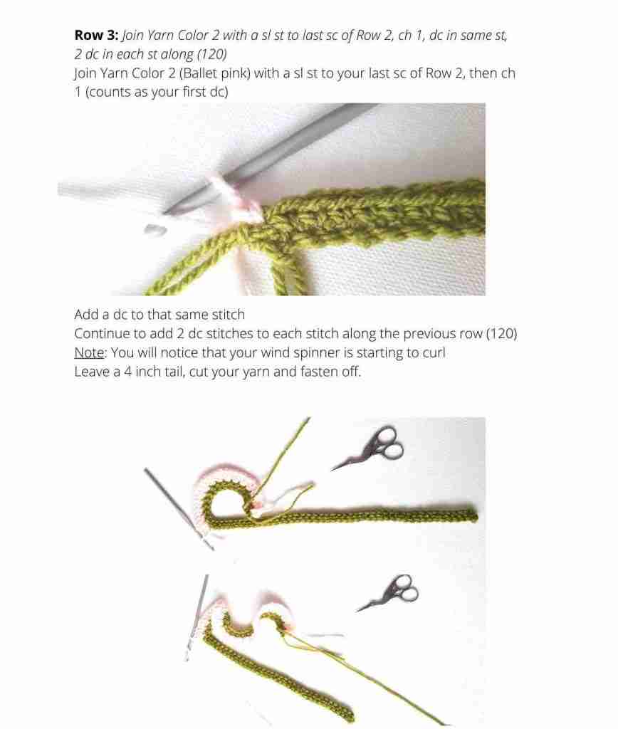 How To Crochet A Wind Spinner - Fast & Easy