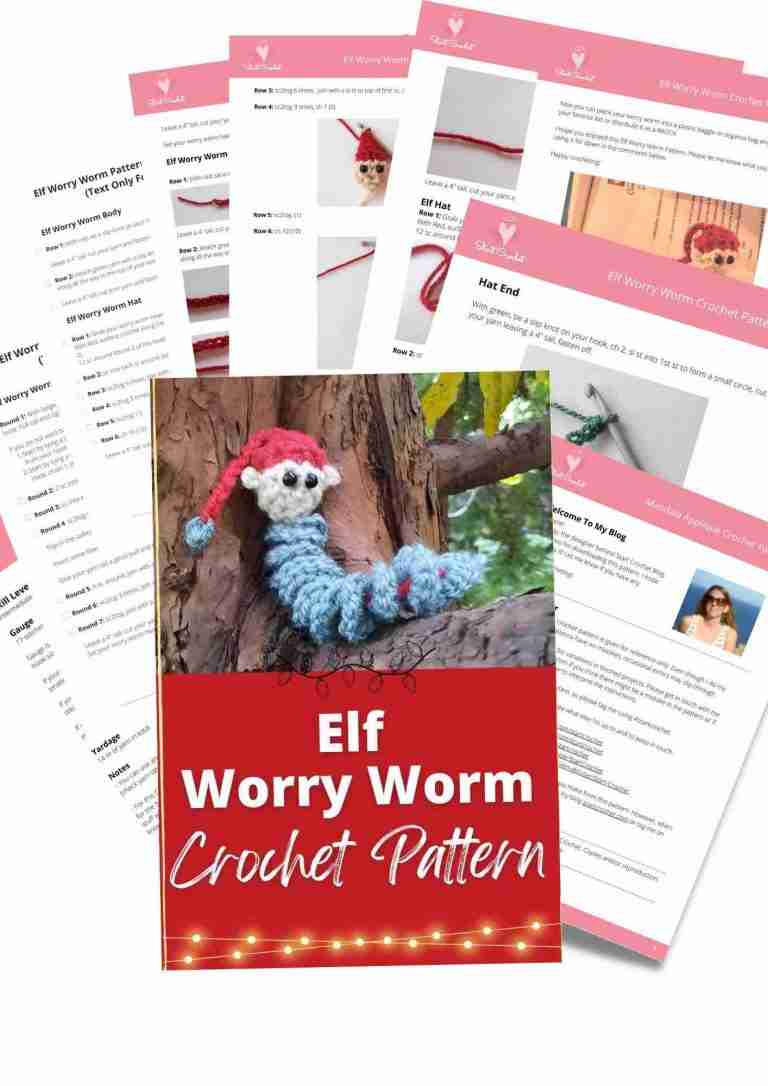 Elf Worry Worm Crochet Pattern PDF - Start Crochet