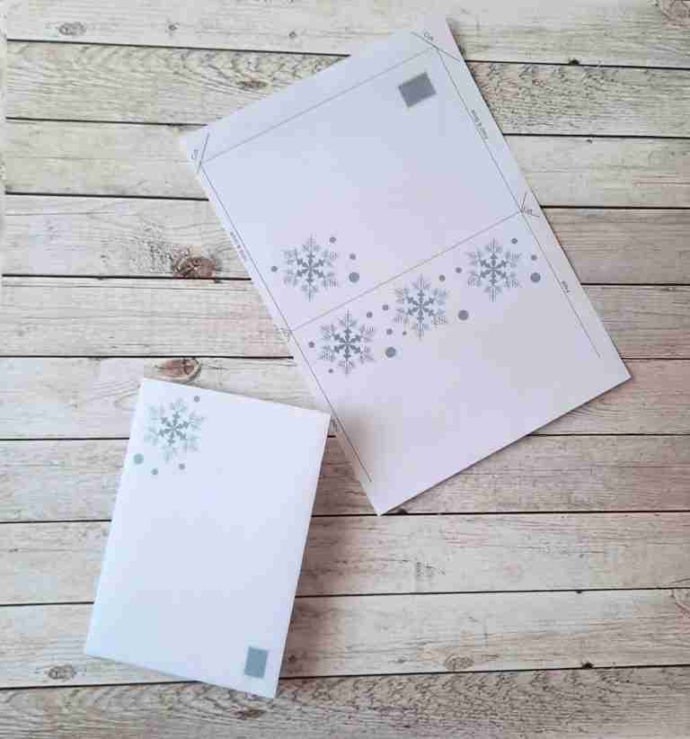 Easy Homemade Christmas Envelope Template [PDF Printable Instantly ...