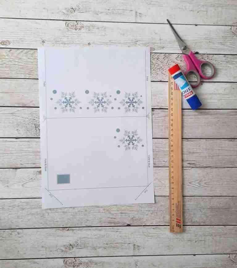 Easy Homemade Christmas Envelope Template [PDF Printable Instantly ...