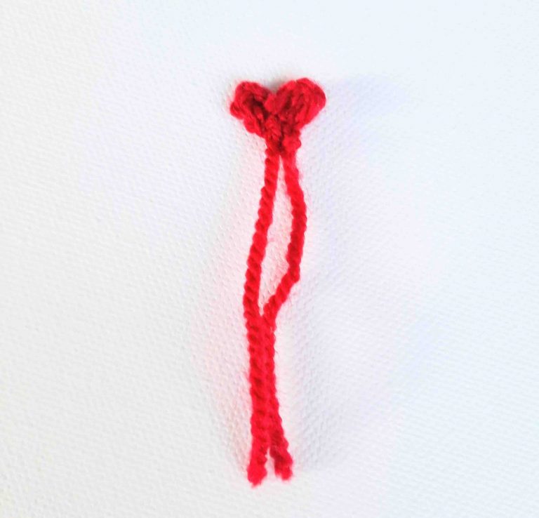 1-Minute Crochet Heart Pattern (Written PDF + Photo Tutorial) - Start ...