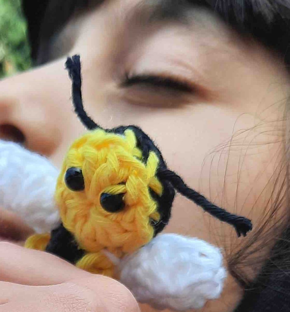Bee Worry Worm Poem Tags (Editable With Canva) - Start Crochet