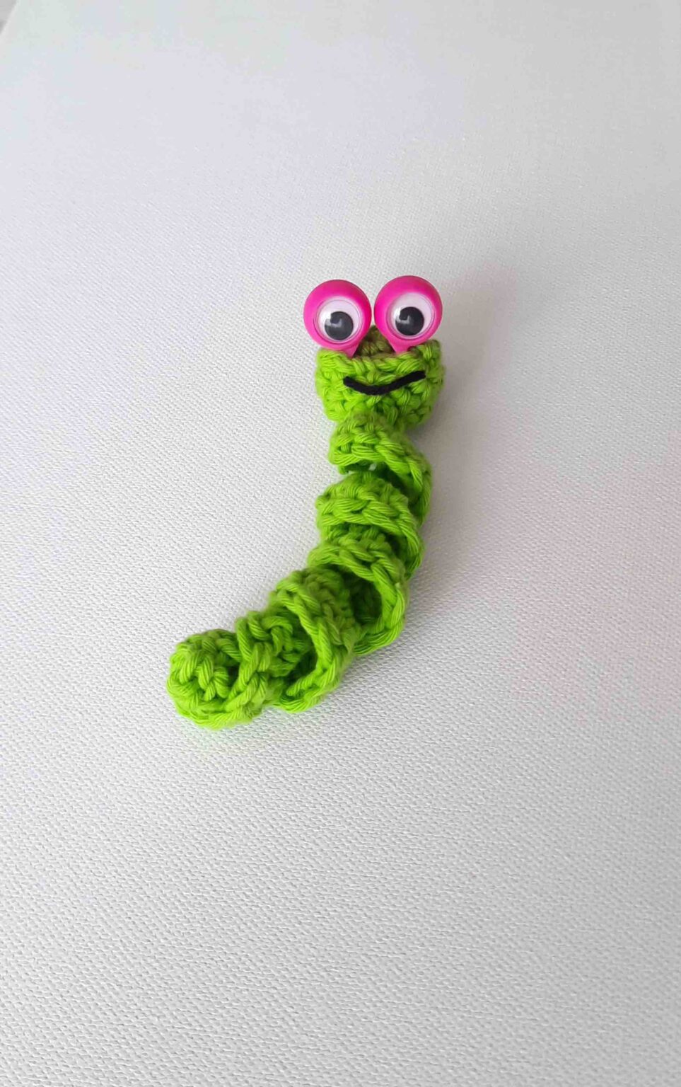 Finger Puppet Googly Eyes Worry Worm Crochet Pattern (PDF Printable ...