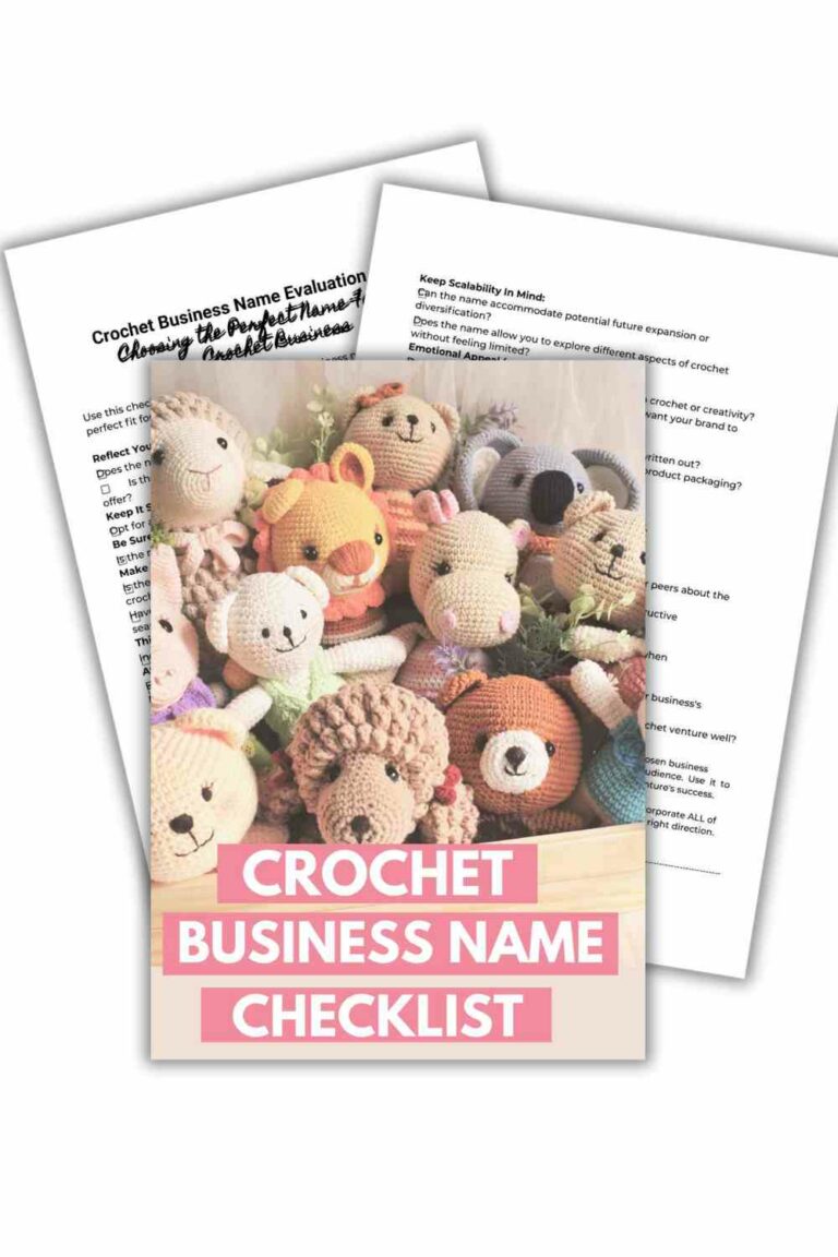 How to Choose a Crochet Business Name (That Will Make You Money)