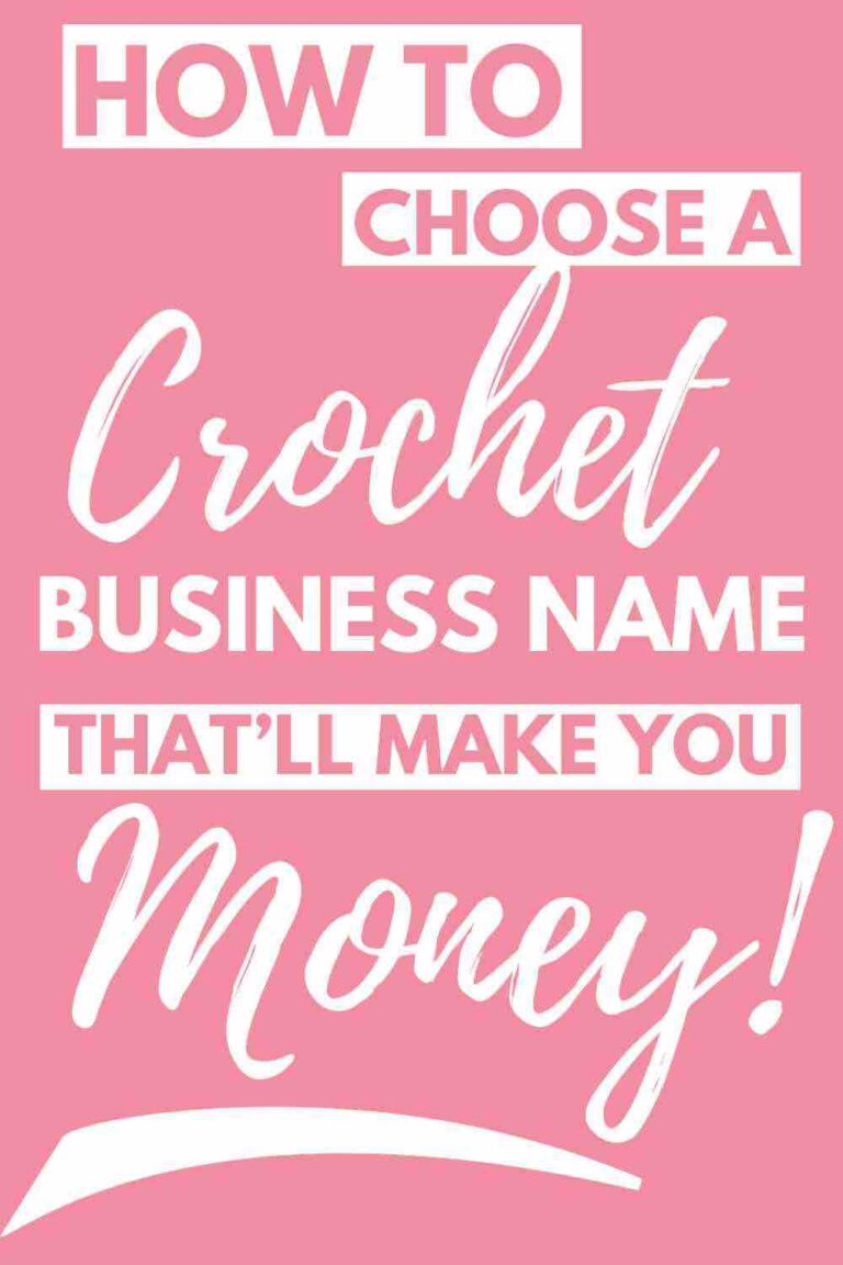 How to Choose a Crochet Business Name (That Will Make You Money)