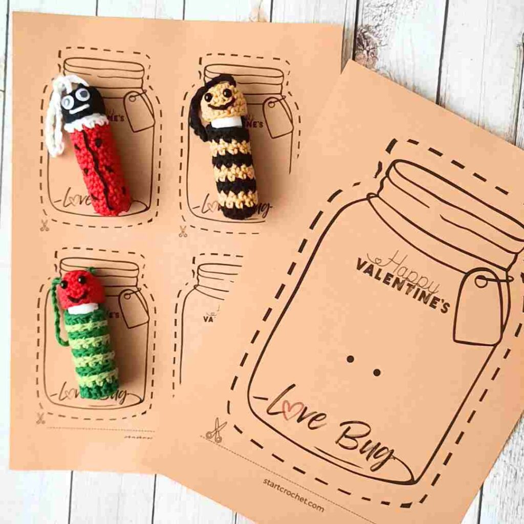 Love Bug Mason Jars Template - Printable PDF (Editable With Canva.com ...