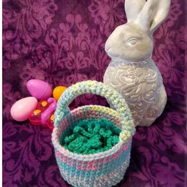 15 FREE Crochet Easter Basket Patterns (For The perfect Holiday Touch)