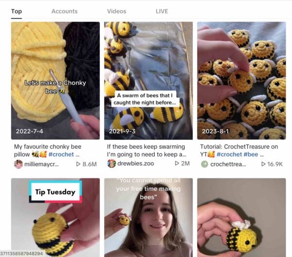 17+ Small Bee Crochet Patterns (Tiny Adorable Treasures To Try)