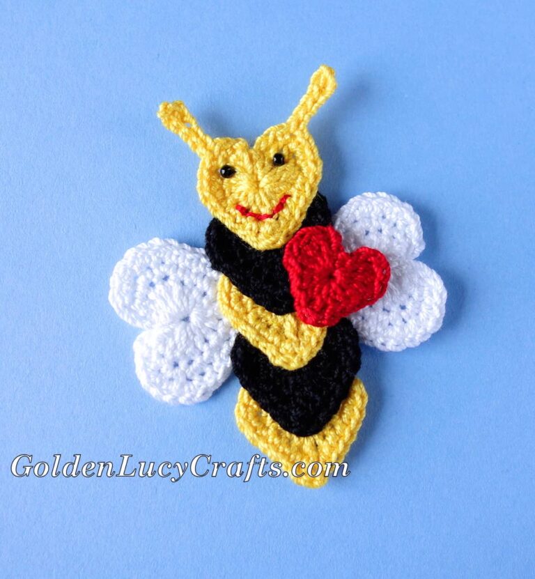 17+ Small Bee Crochet Patterns (Tiny Adorable Treasures To Try)