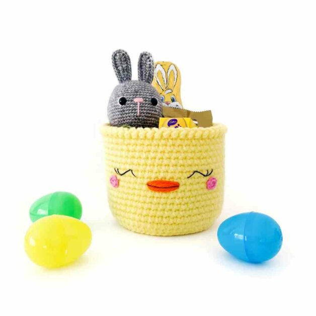 15 FREE Crochet Easter Basket Patterns (For The perfect Holiday Touch)