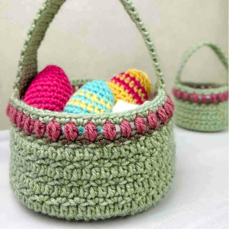 15 FREE Crochet Easter Basket Patterns (For The perfect Holiday Touch)