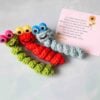 Finger Puppet Googly Eyes Worry Worm Crochet Pattern (PDF Printable ...