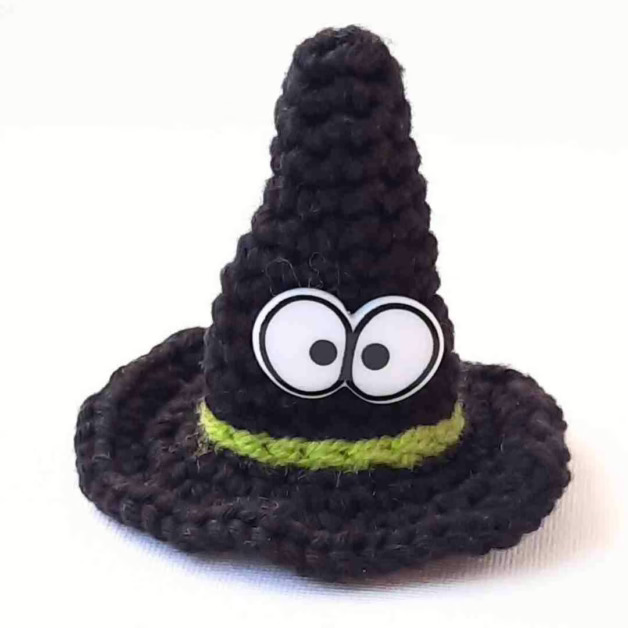 How to Crochet the Cutest Mini Witch Hat Ever [FREE Pattern Inside ...