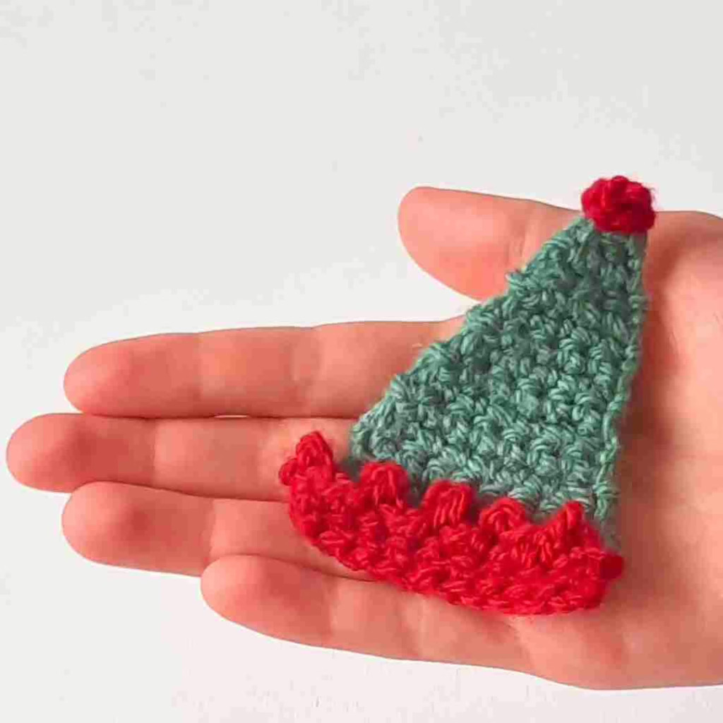 Festive Trio: Santa, Elf, and Snowman Hat Appliqué Crochet Patterns