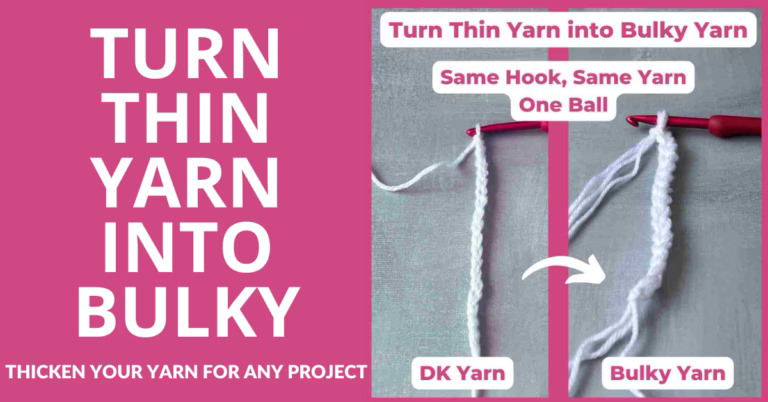 Bulk Up Your Yarn: Easy Method to Achieve a Thicker Texture