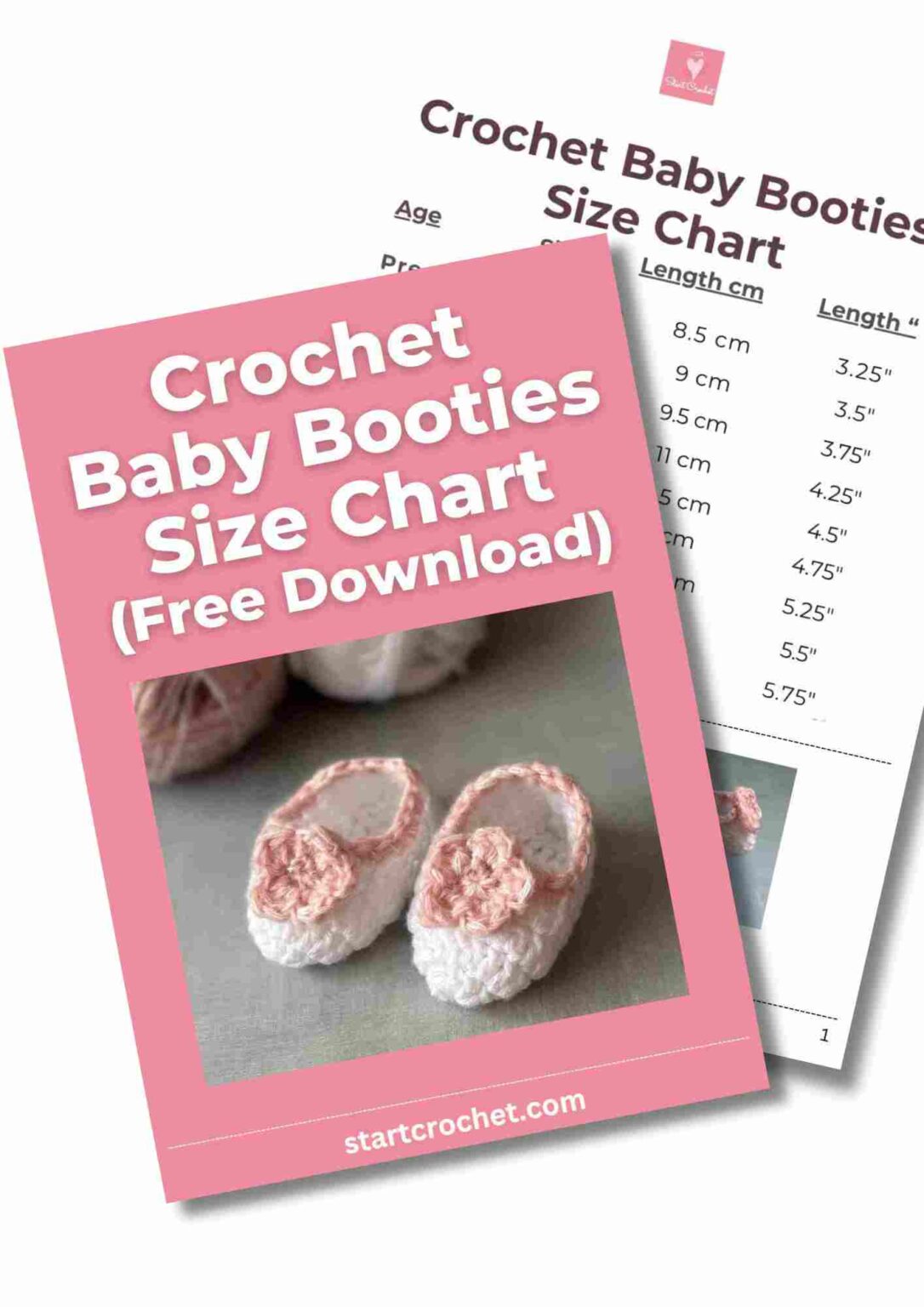 Step-by-Step Baby Booties Crochet Tutorial – Beginner-Friendly (PDF)