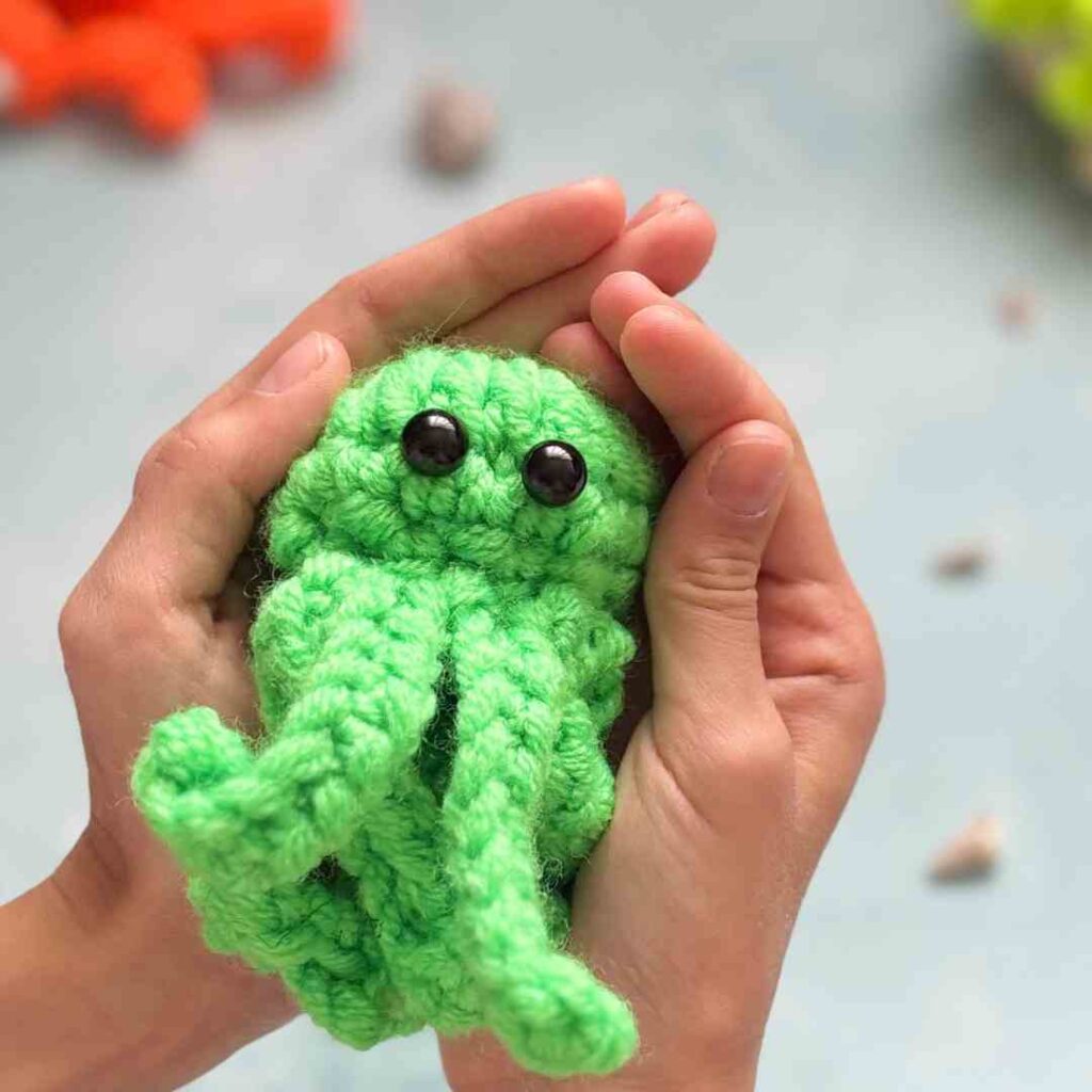 Inky the Octopus – A Free & Simple Crochet Pattern for Young Beginners