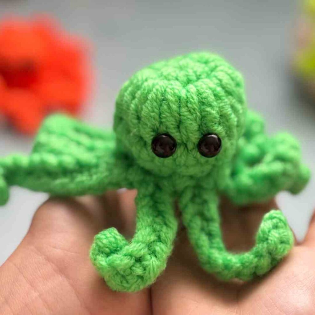 Inky the Octopus – A Free & Simple Crochet Pattern for Young Beginners