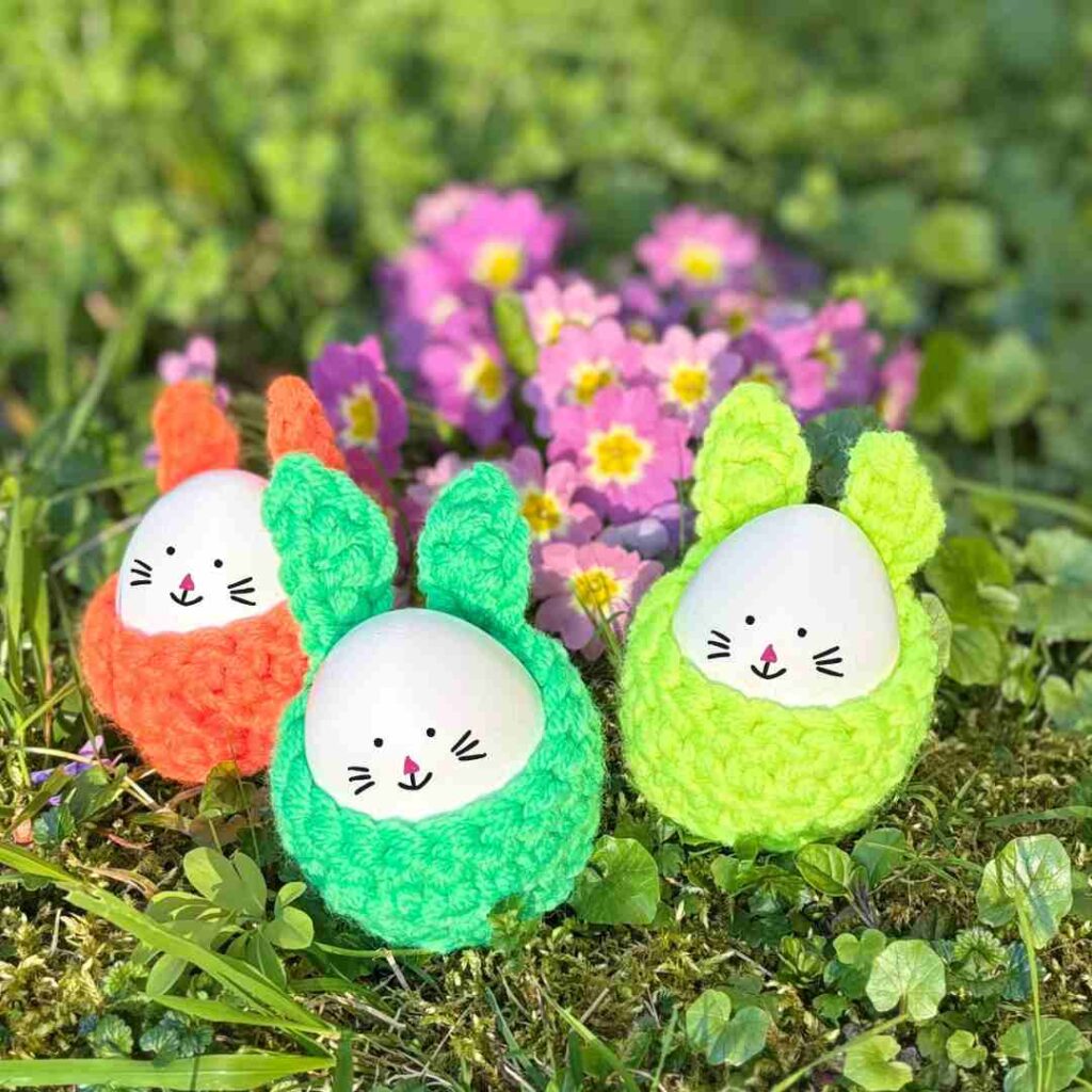 Super Quick Crochet Easter Egg Cozy Pattern PDF [For Beginners]