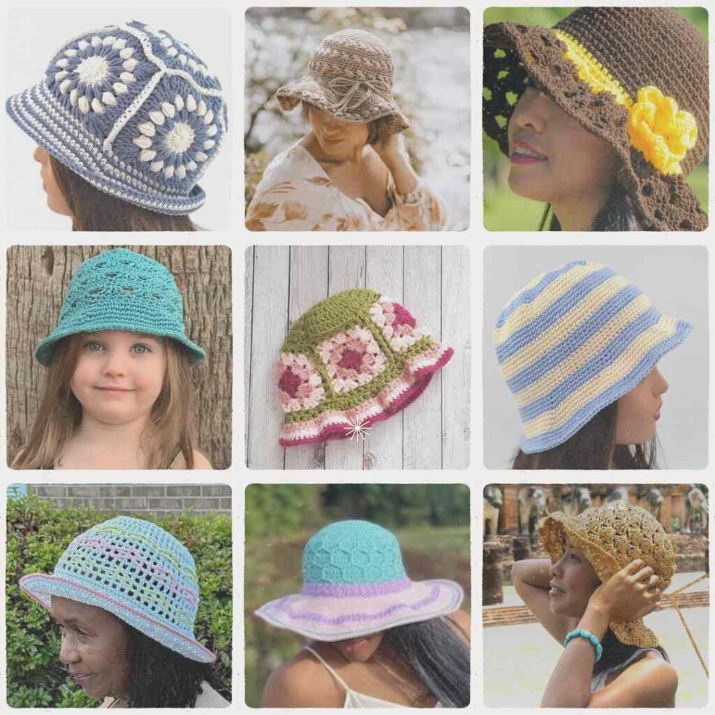 Fresh & Fun Crochet Bucket Hat Patterns for Summer 2025