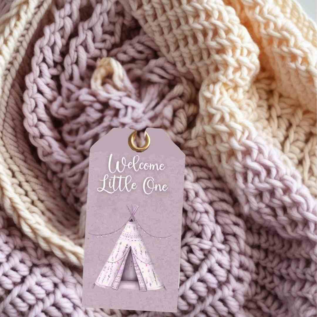Printable Baby Shower Gift Tags – Crochet & Handmade Gift Labels (PDF ...
