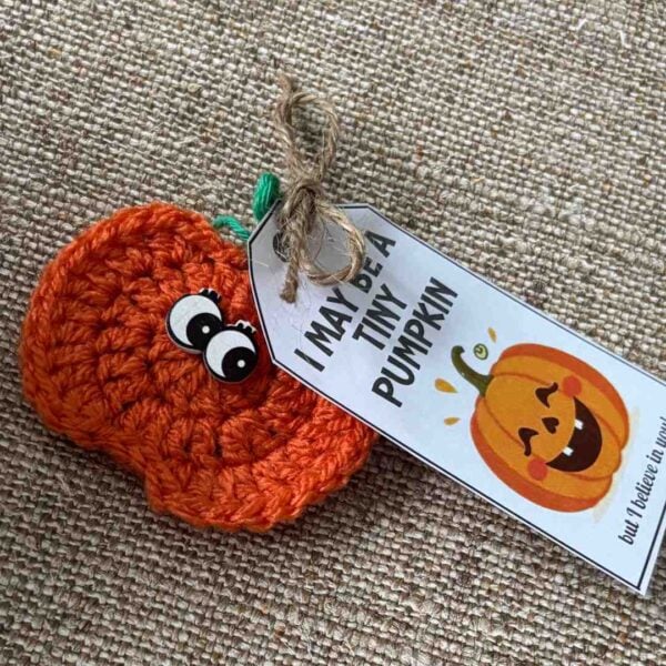 FREE Crochet Pumpkin Patterns with Kindness Tags: Simple Projects for Fall