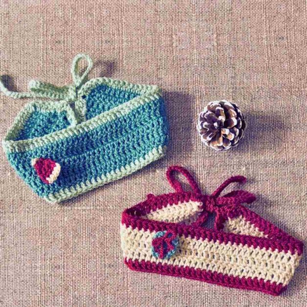 Quick & Easy Crochet Christmas Headband Tutorial (for Beginners)