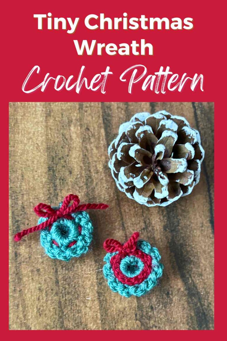 Crochet a Tiny Wreath Ornament: Quick & Festive Project for Christmas