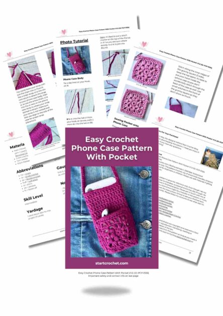 Easy Crochet Phone Case Pattern You Can Make in One Sitting