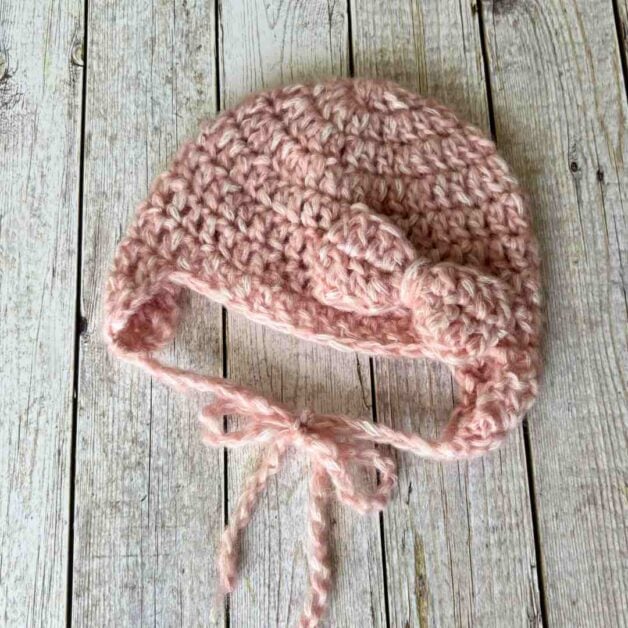 Easy Baby Hat With Ear Flaps Crochet Pattern (Beginner Friendly PDF)